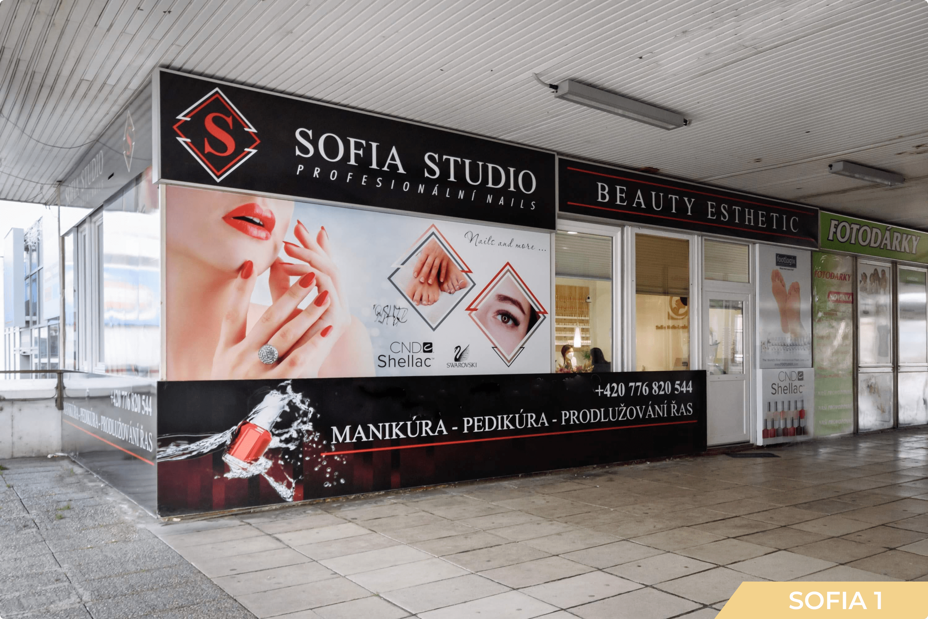 Sofia Salon Praha | Nehtové a Kadeřnické Studio u Metra Háje